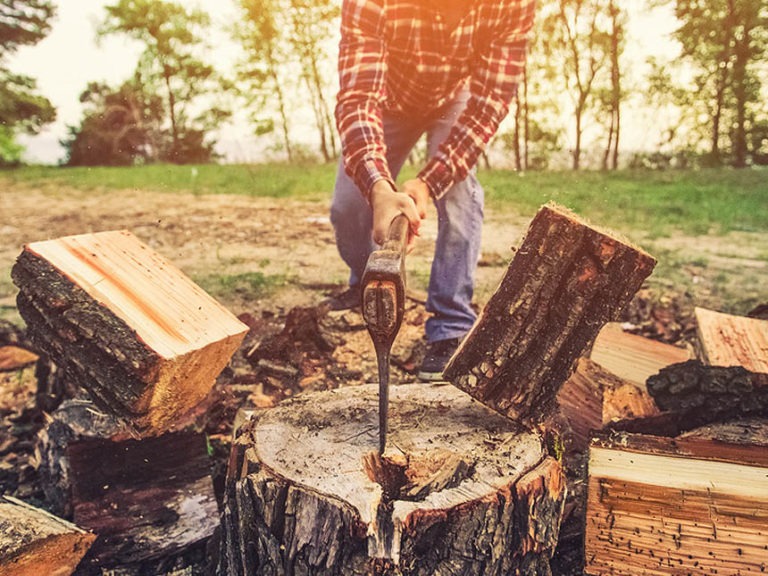 Different Tools for Splitting Logs & Kindling - Timber Gadgets